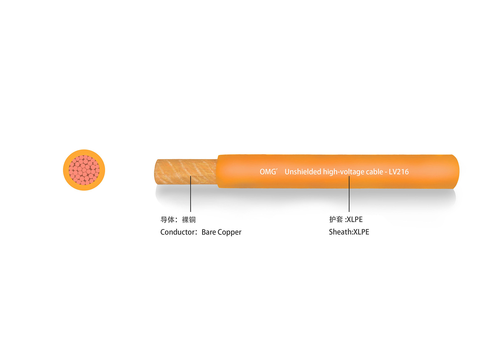 LV216 高压电缆 – 奥美格 – 全球领先的新能源与电动汽车线缆制造商